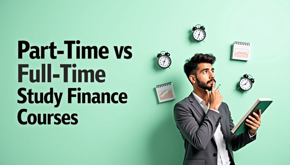 Part-Time Vs Full-Time Study: Choosing The Right Finance Course