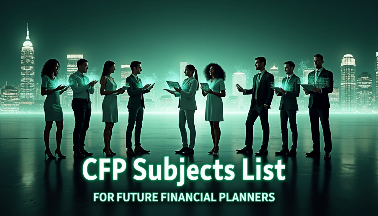 CFP Subjects List: Essential Topics For Financial Planners